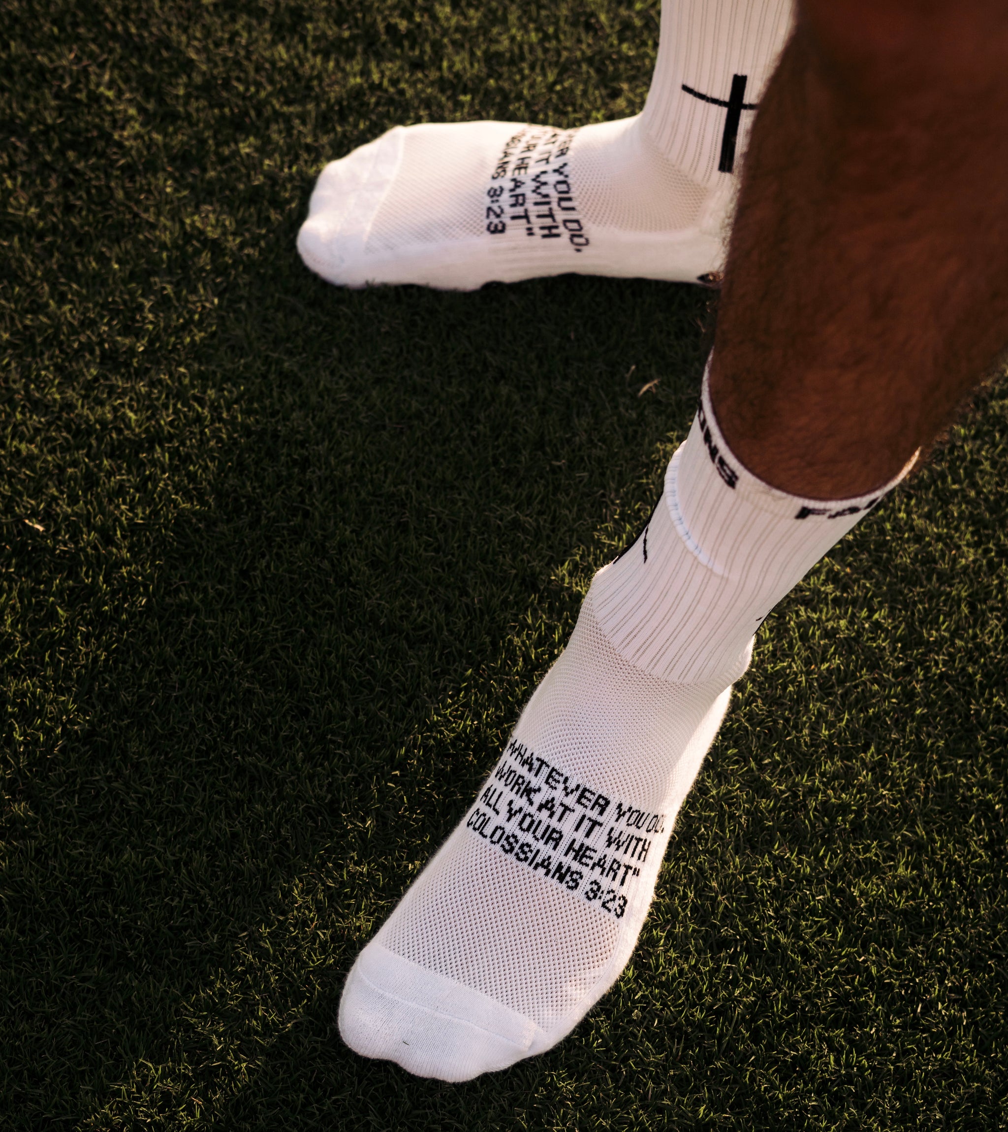'CROSS' GRIP SOCKS – Faithful Champions