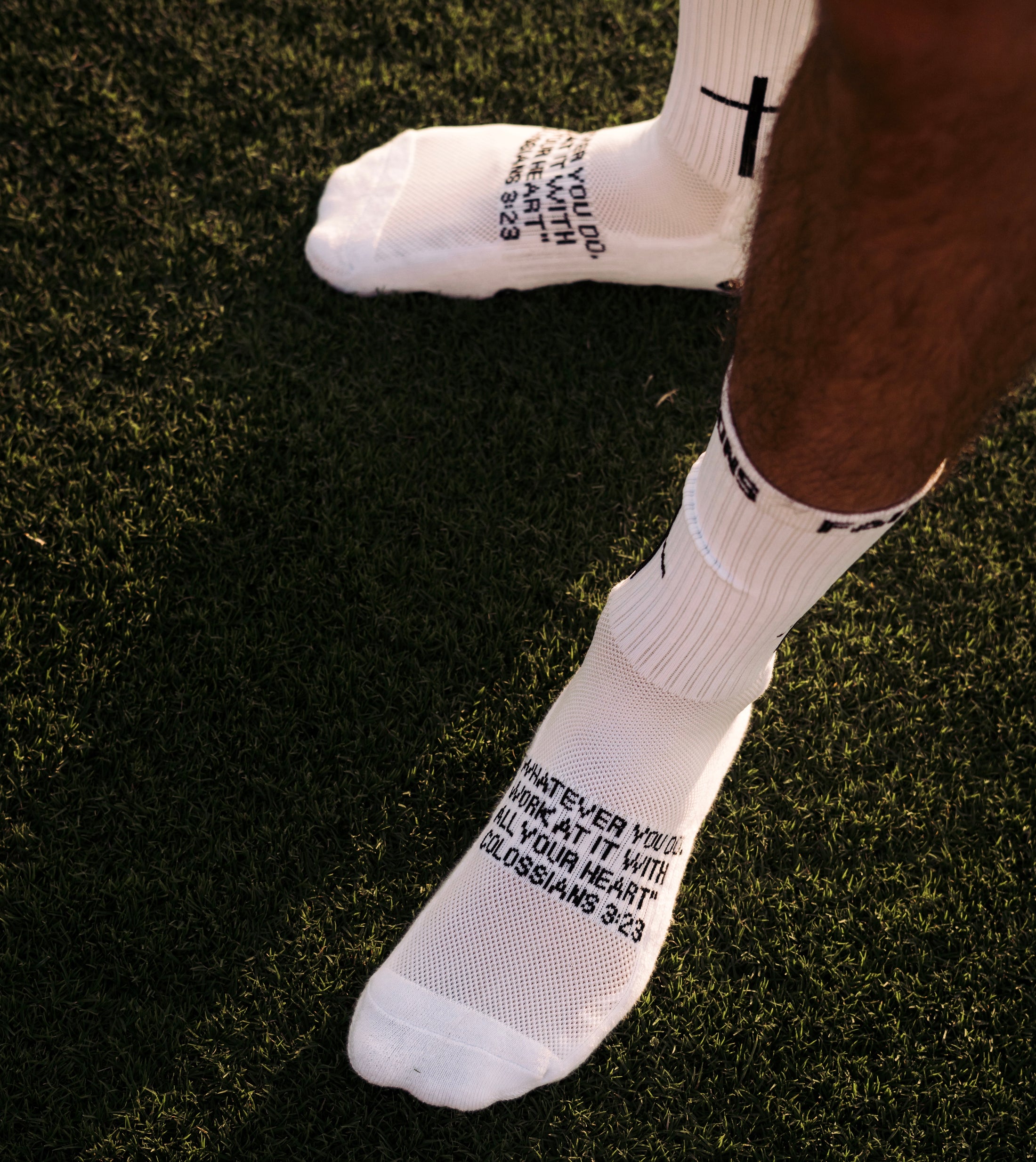 'CROSS' GRIP SOCKS – Faithful Champions