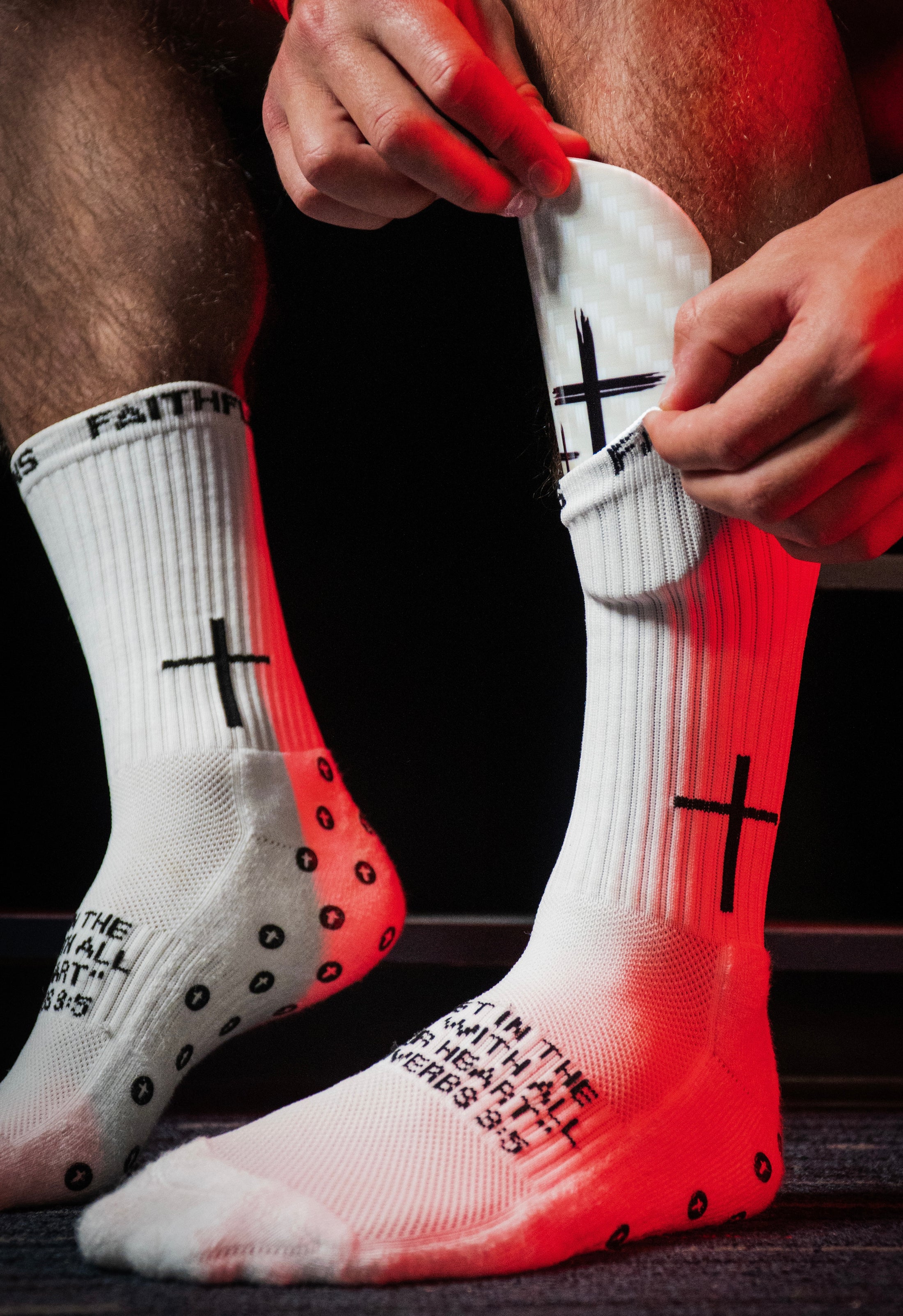 'CROSS' SHIN PADS – Faithful Champions